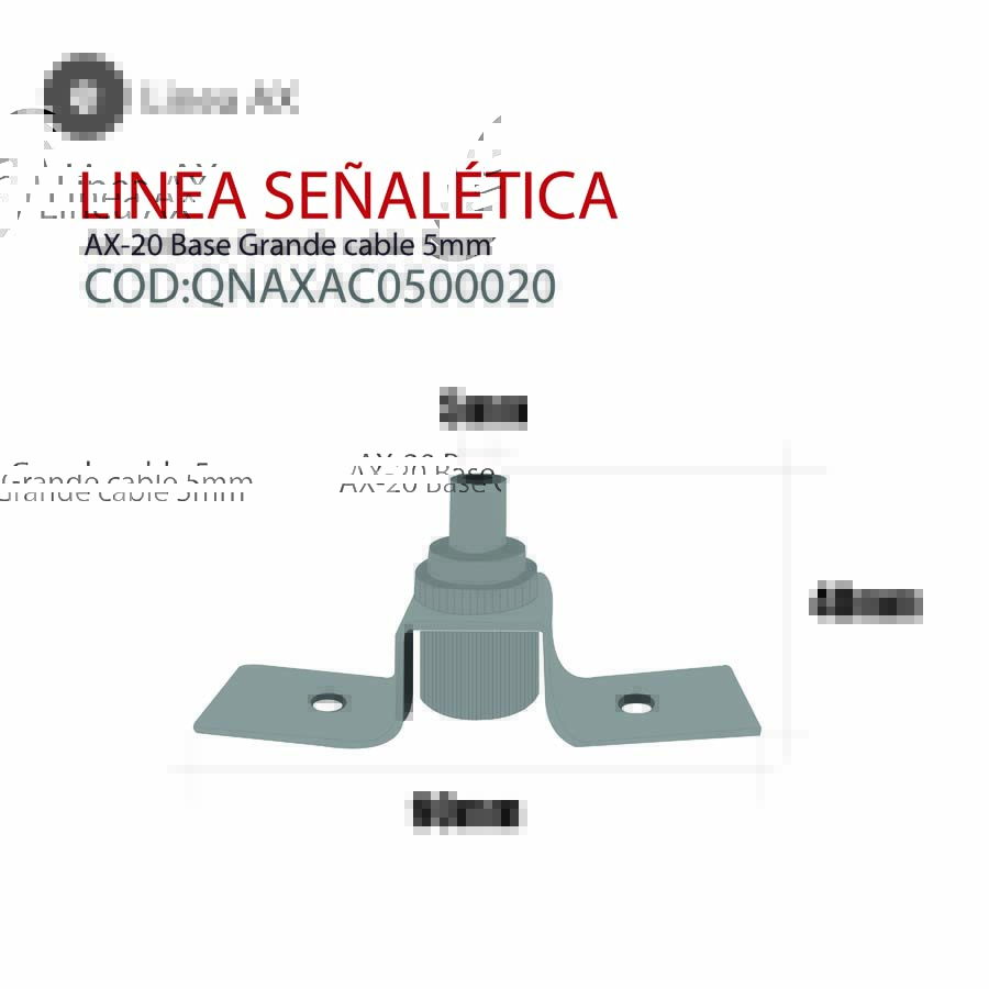 AX-20 Base Grande - Prorack